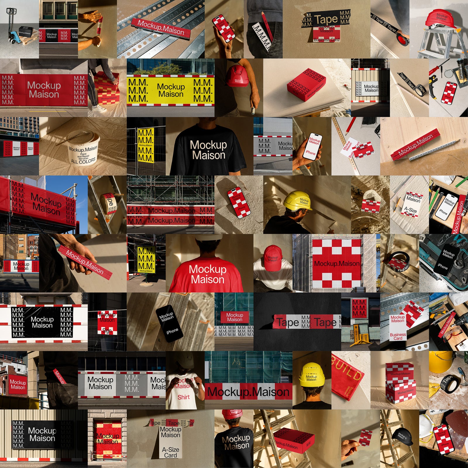 Builder Collection – Layered PSD – Mockup.Maison