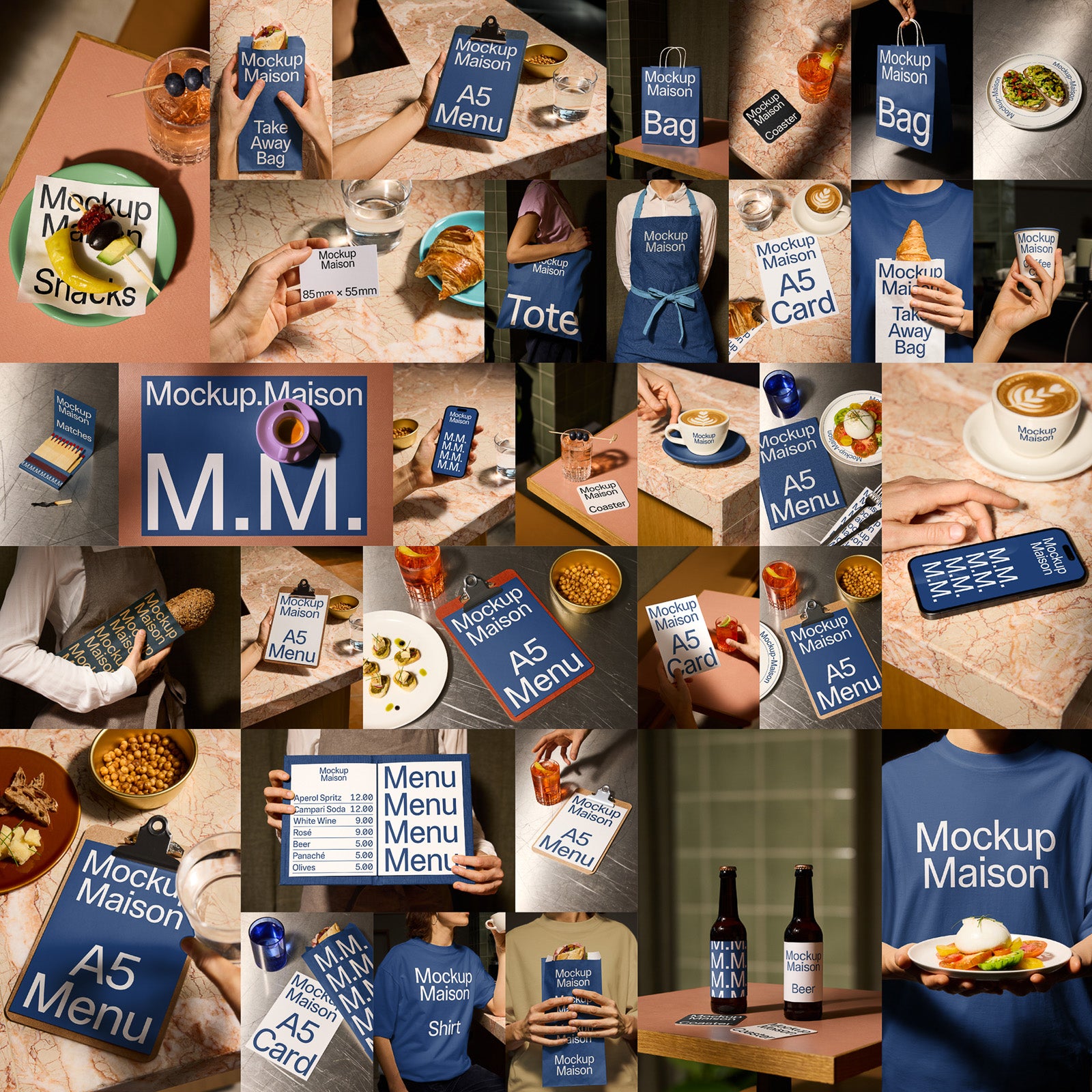 Bistro Collection – Layered PSD – Mockup.Maison