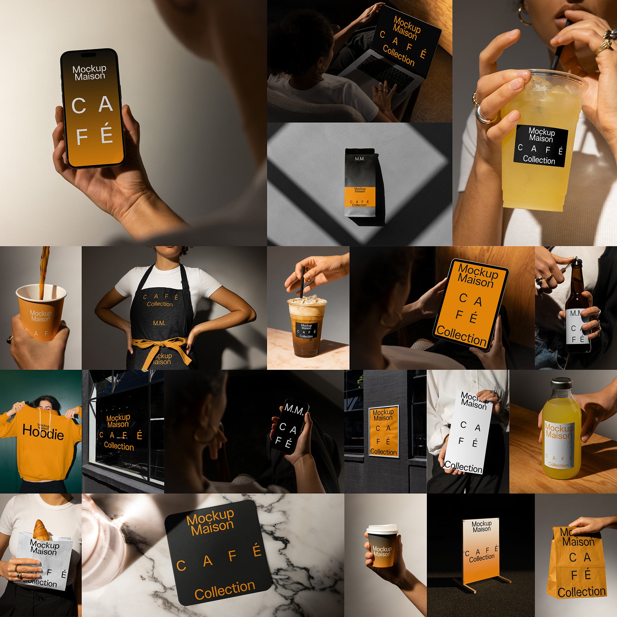 Best of Cafe Collection – 20 Mockups – Mockup.Maison