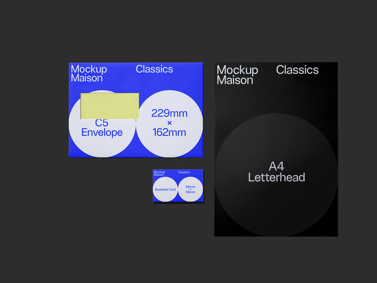 Envelope Mockup EV-CL3-01 – Layered PSD – Mockup.Maison