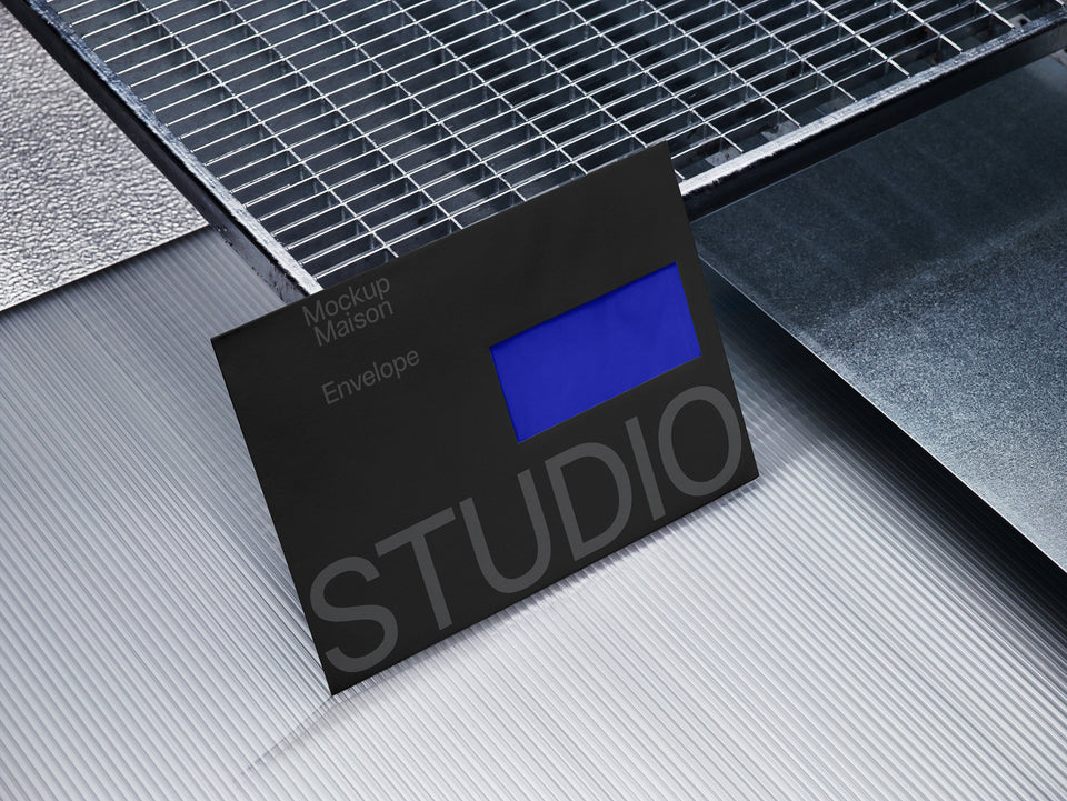 Envelope Mockup EV-MTL-04 – Layered PSD – Mockup.Maison