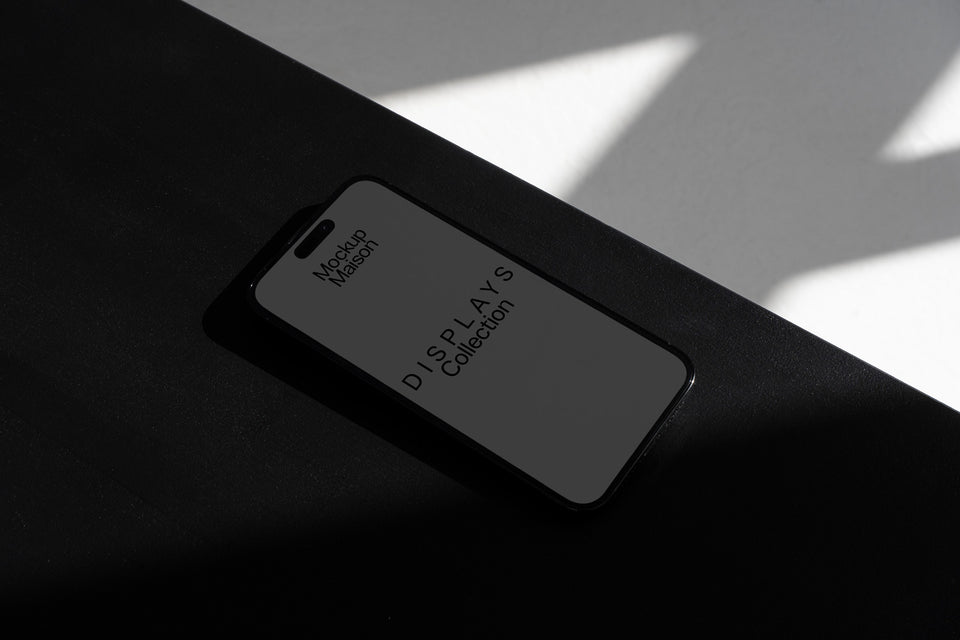 iPhone Pro Max Mockup PH-DSP2-02 – Layered PSD – Mockup.Maison