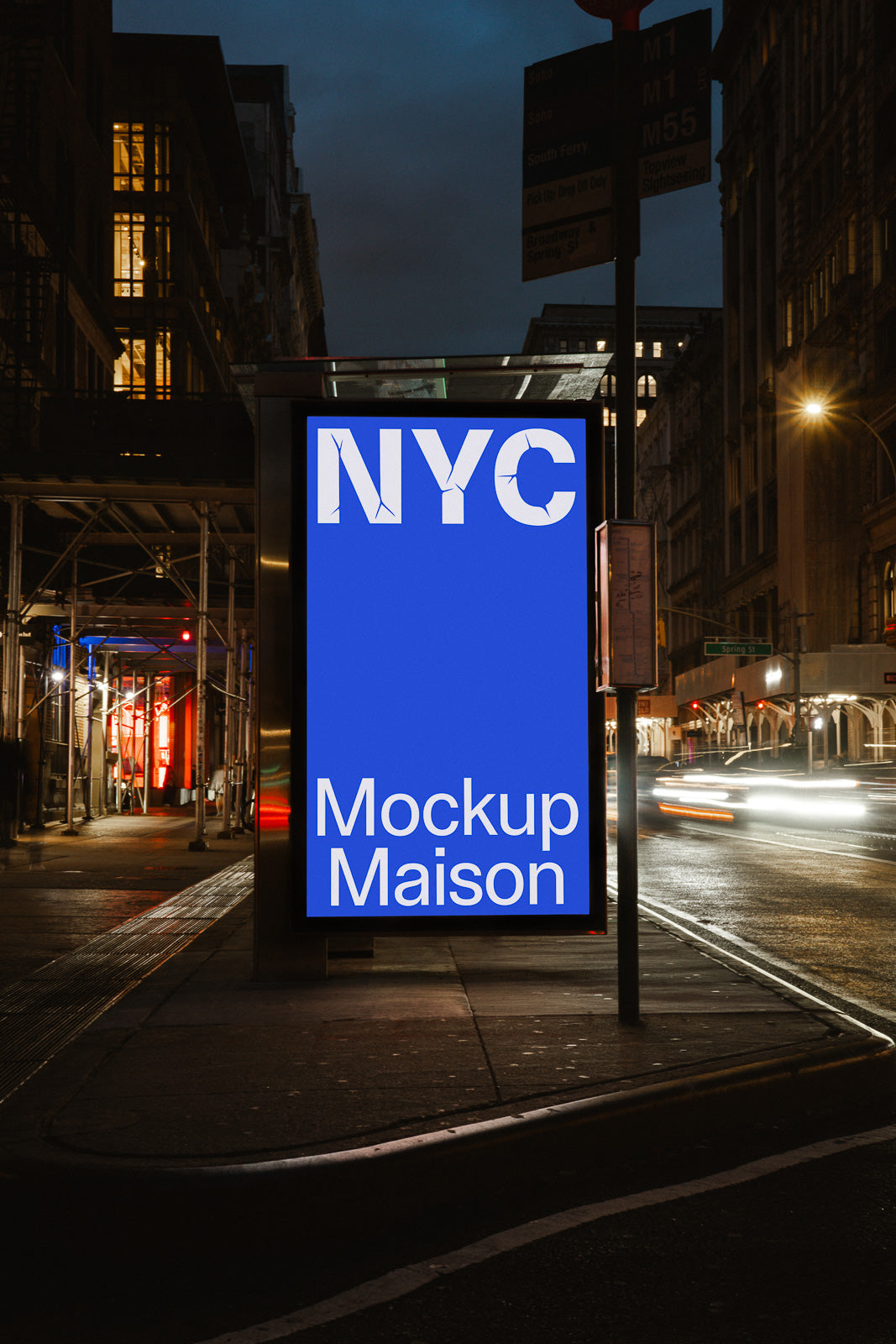 Screen Mockup SC-NYC3-07 – Layered PSD – Mockup.Maison