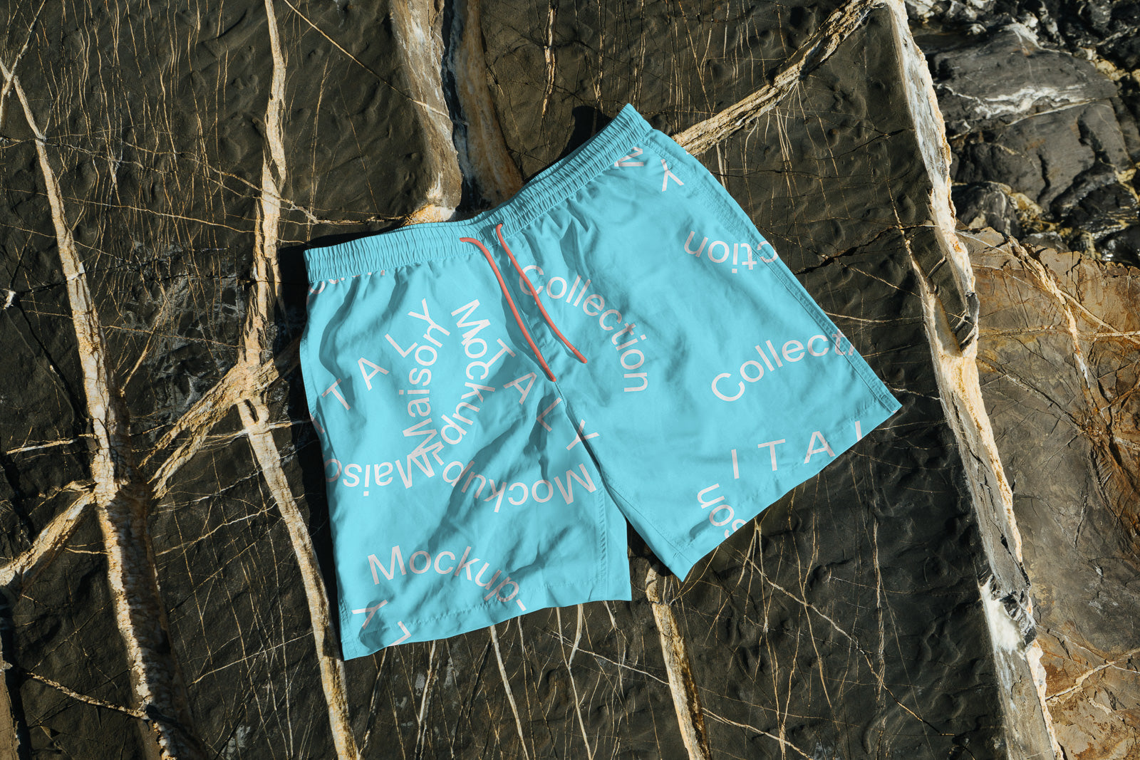 Swim shorts Mockup SW-ITA-04 – Layered PSD – Mockup.Maison