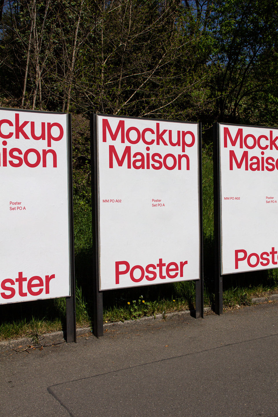 Urban Poster Mockup UP-A-02 – Layered PSD – Mockup.Maison