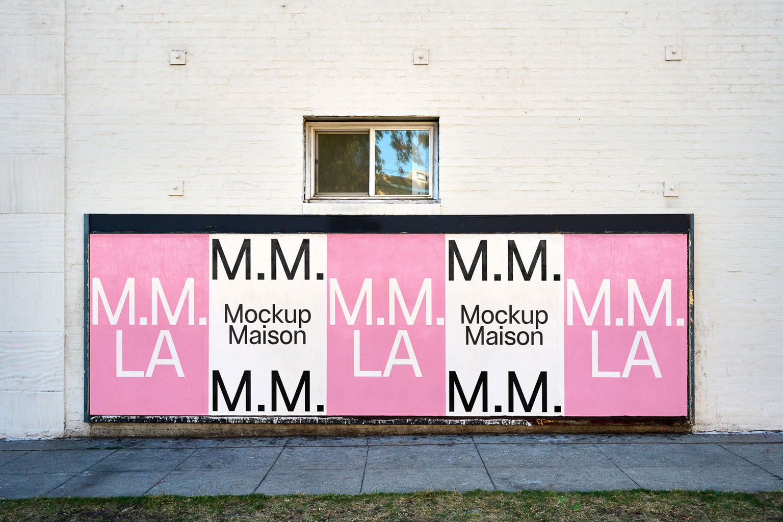 Urban Poster Mockup UP-LA2-05 – Layered PSD – Mockup.Maison